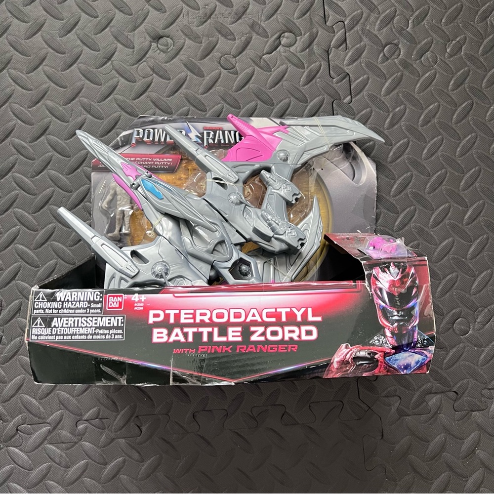 Power Rangers Movie Pterodactyl Battle Zord W/ Pink R… - Gem